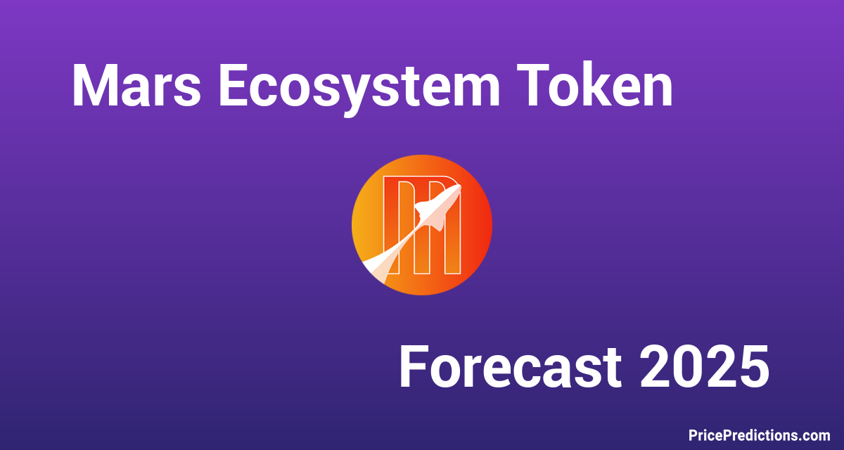 Mars Ecosystem Token (XMS) Price Prediction 2025 — PricePredictions.com
